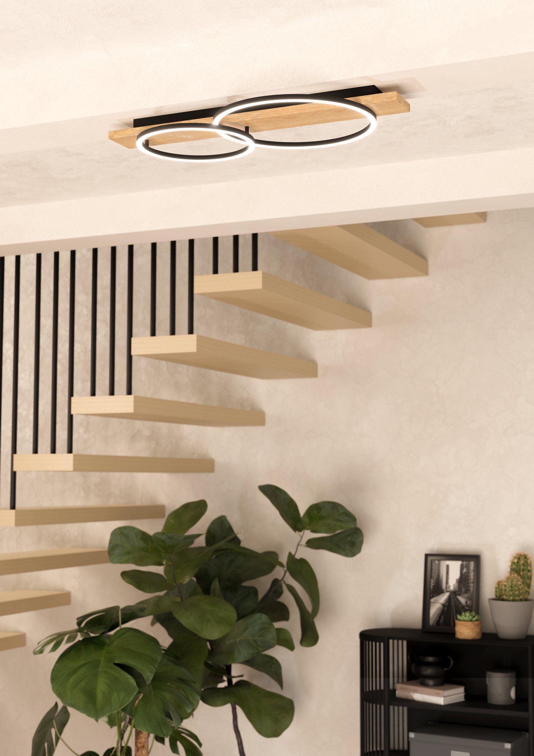 BOYAL ceiling light 2 rings – AL Lighting Store