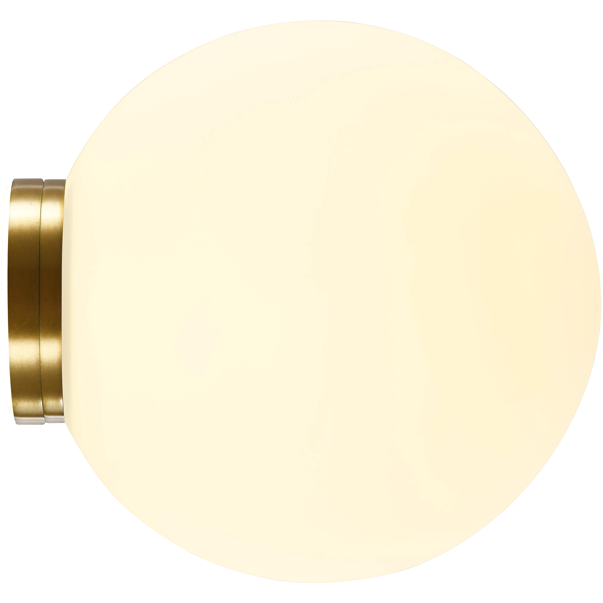 Calibo Crest Opal Glass /120mm140mm IP44 Orb Wall Light – AL Lighting Store