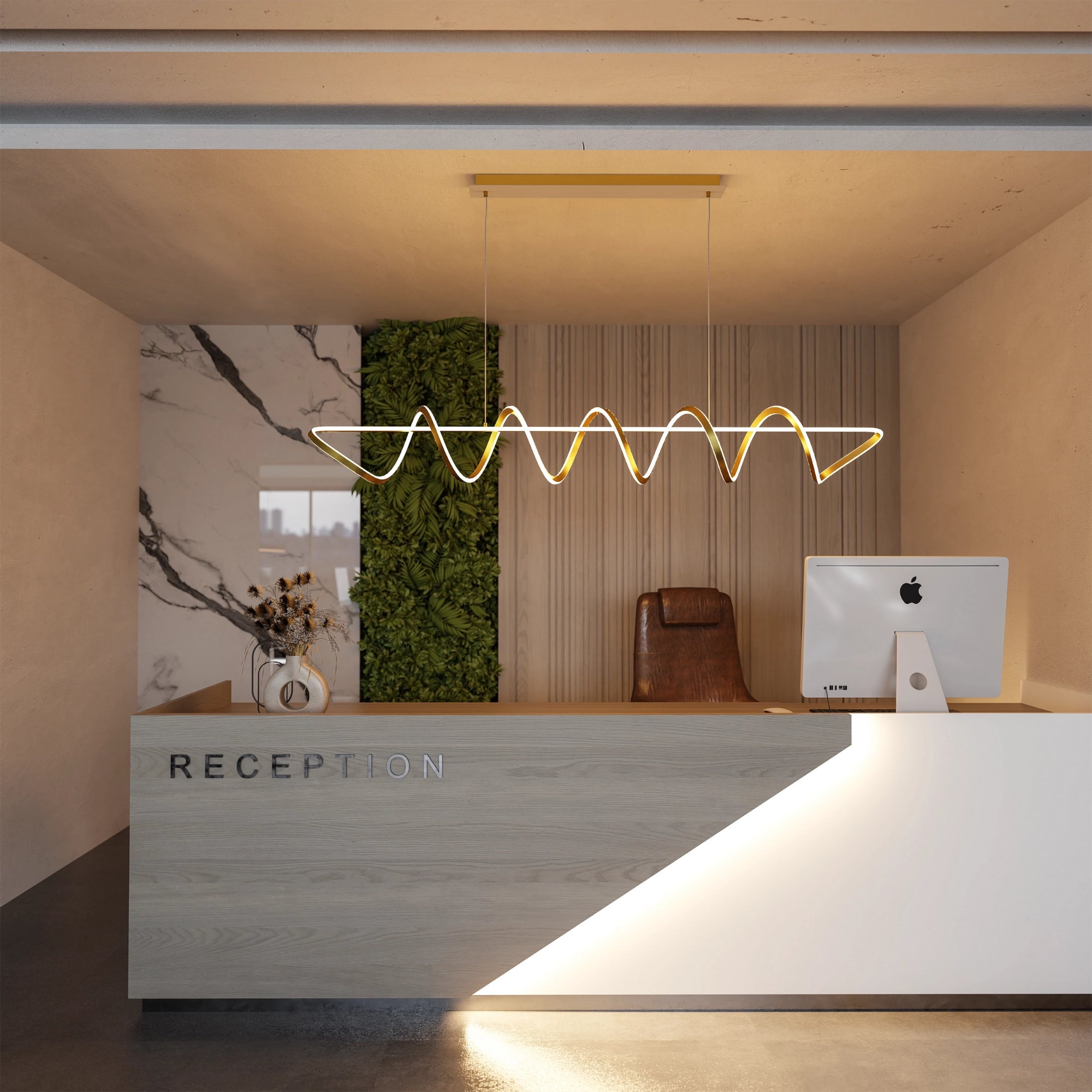 Calibo Bulbul 2000mm LED Linear Pendant Light – AL Lighting Store